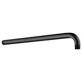 PACE Supply | Shower Arm, Wall Mount, 16 in L, Matte Black