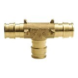 PACE Supply | ProPEX® Tee, 1 x 1/2 in, Expansion PEX, Brass