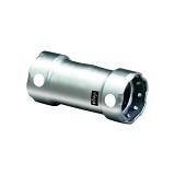 PACE Supply | No-Stop Coupling, 1/2 in, Press, 304/304L Stainless Steel