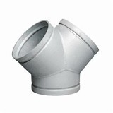 PACE Supply | Wye, 20 in, Groove, Carbon Steel, Galvanized