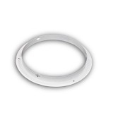 PACE Supply | Round Ceiling Diffuser, 14 in, 4-Way, Steel, White