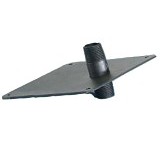 PACE Supply | Gas Appliance Stub Out, 1/2 in, MNPT, Iron