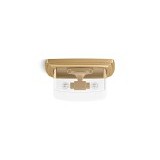 PACE Supply | Riff® Ceiling Light, 2-Lamp, Brushed Moderne Brass