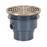 PACE Supply | 842 Trap Primer Floor Drain, 3 in Outlet, Socket, 6-1/2 ...