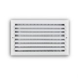 PACE Supply | 1-Way Curved Blade Supply Register, 14 x 10 in ...