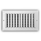 PACE Supply | 2-Way Curved Blade Register, 16 x 16 in, Vertical Blades ...