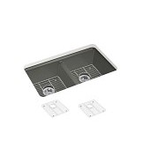 PACE Supply | Riverby® Double Bowl Kitchen Sink, Under Mount, 33 x 22 ...