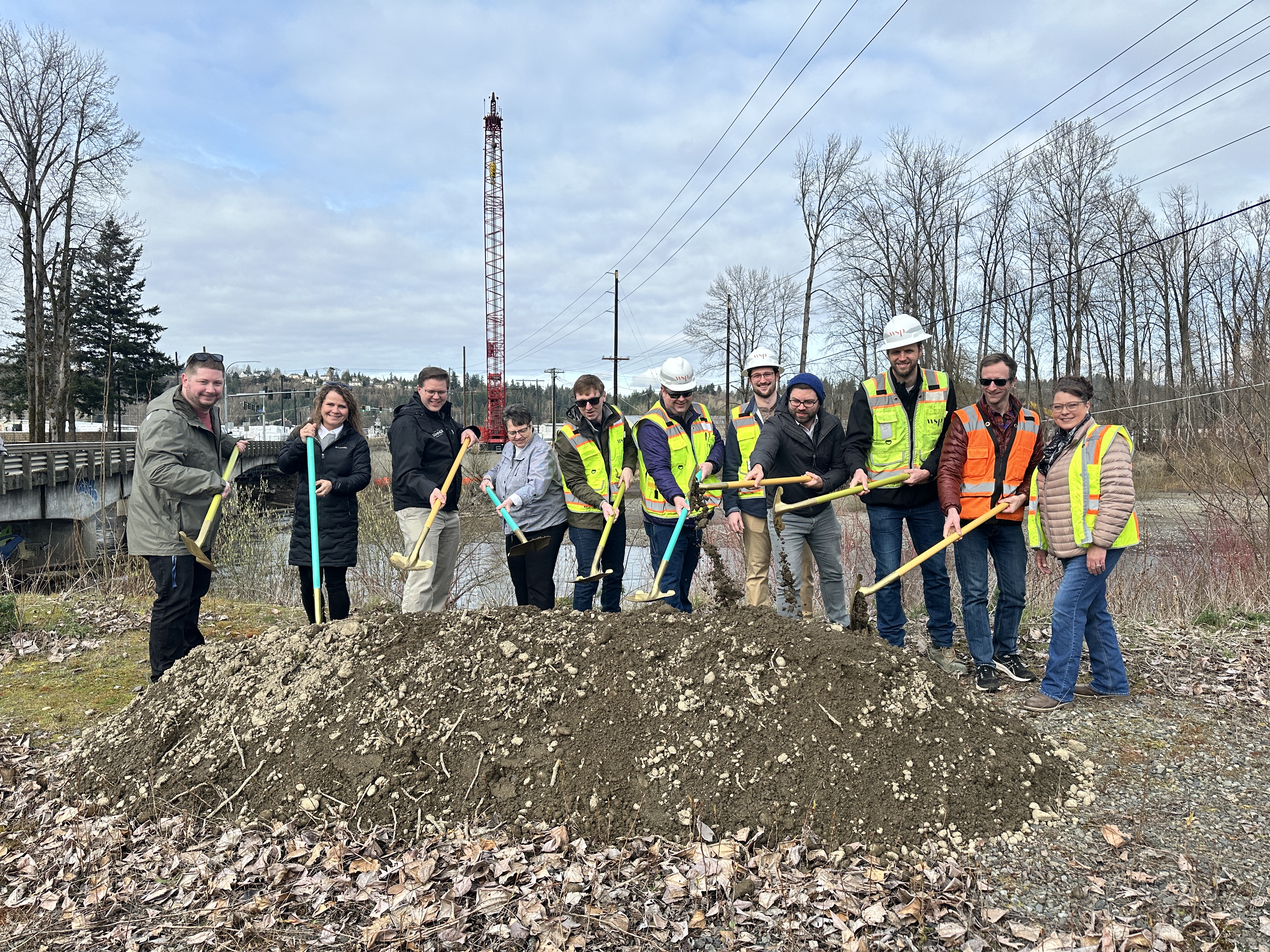 Groundbreaking Celebration | Stewart Road/8th Street White River Bridge ...