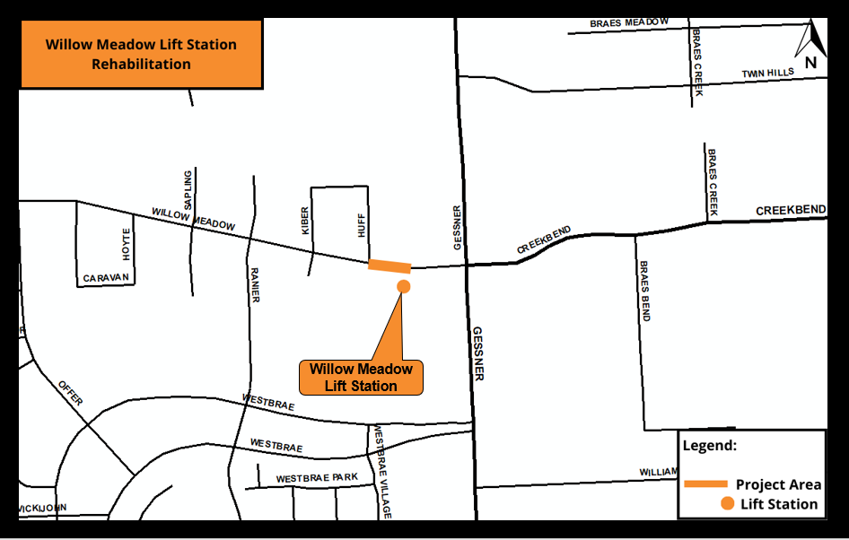 Willow Meadow Lift Station Rehabilitation | Engage Houston
