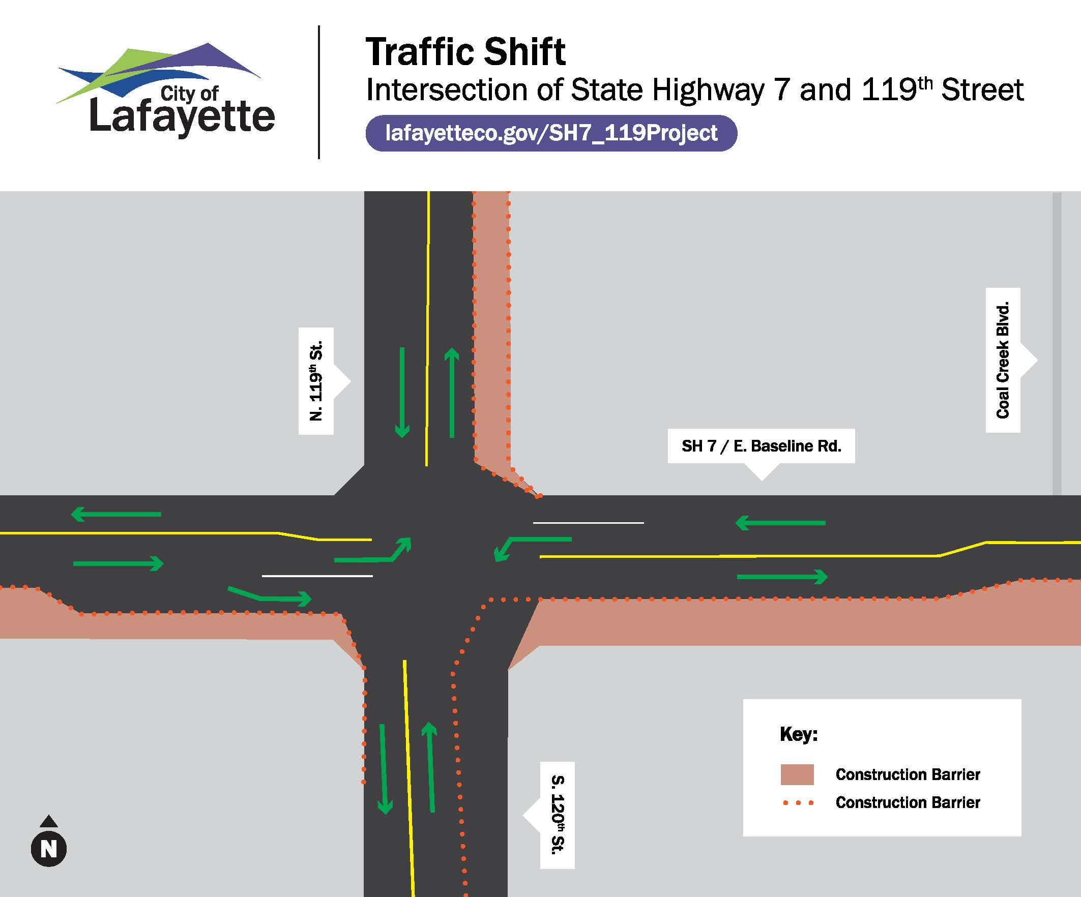 State Hwy 7 & 119th Street Intersection Improvement Project | Lafayette ...