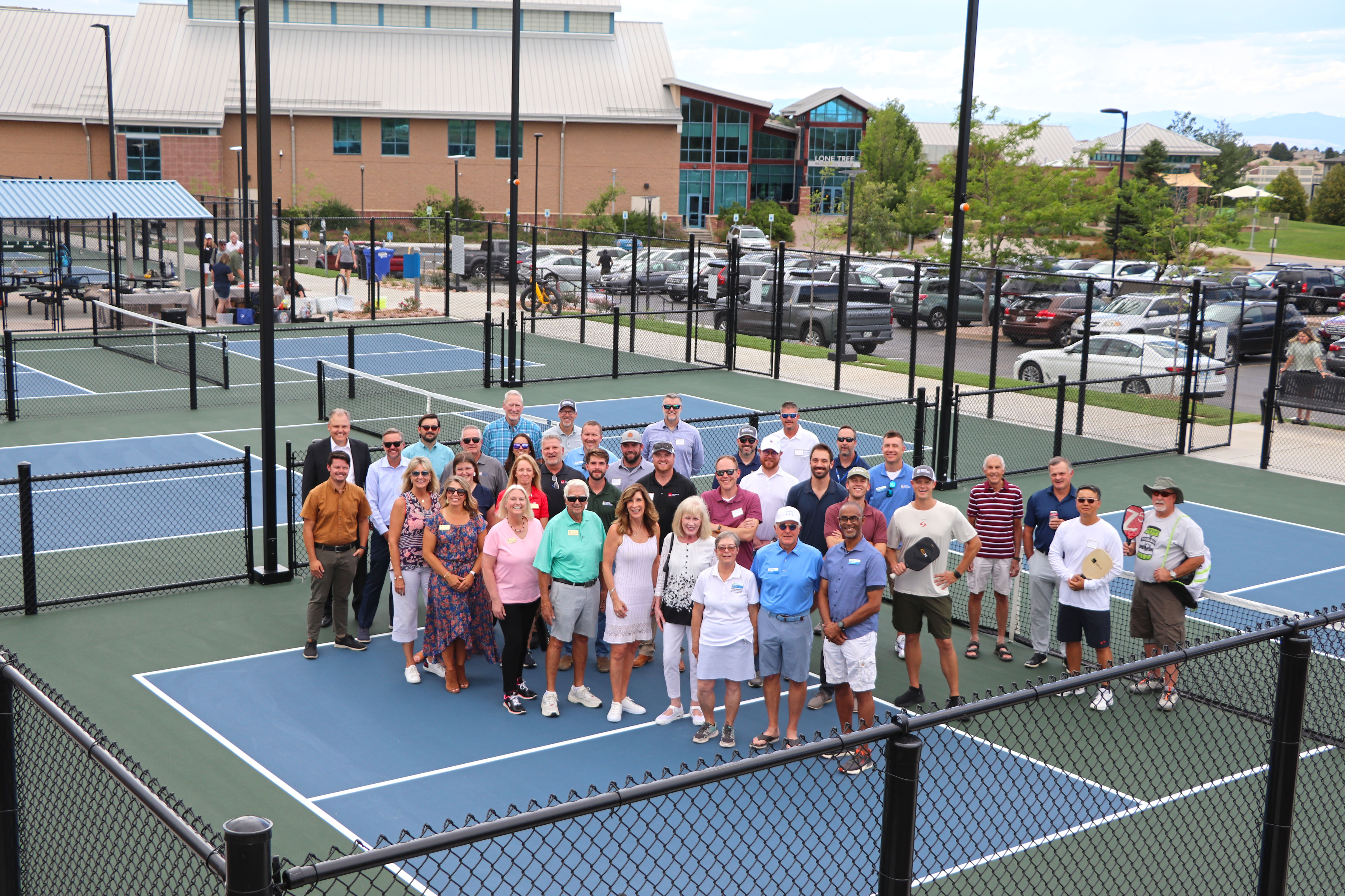 Lone Tree Recreation Center Pickleball Courts | South Suburban Game Plan