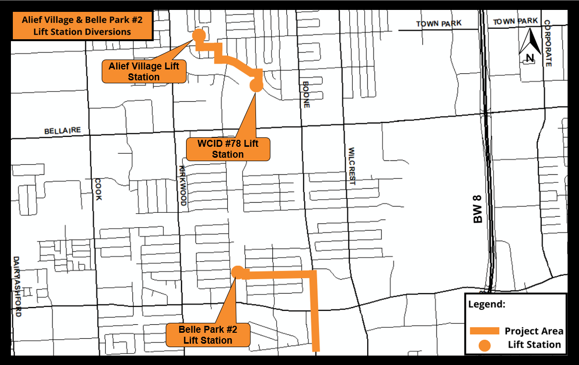 Alief Village and Belle Park #2 Lift Station | Engage Houston
