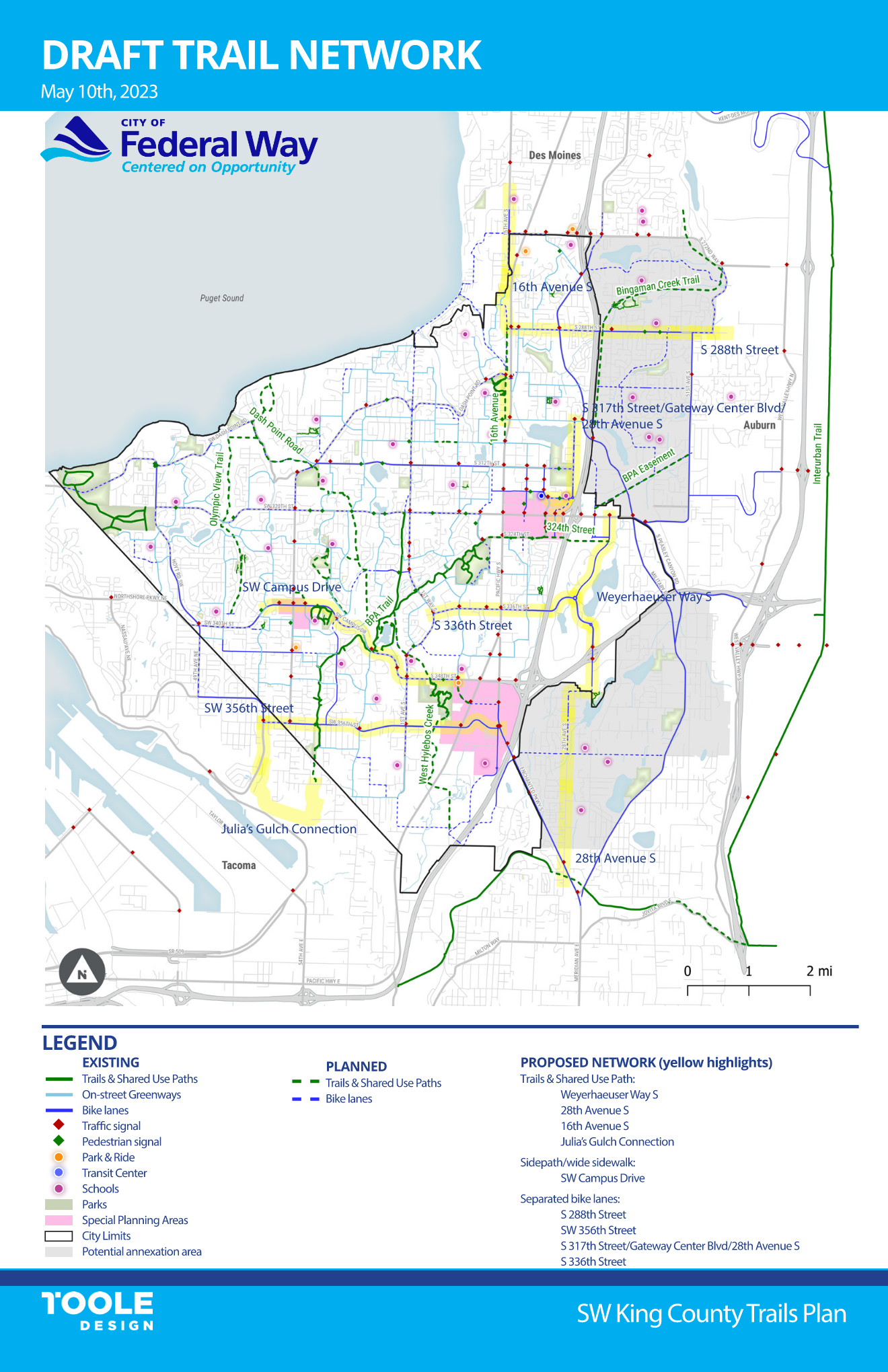 Southwest King County Regional Trail Plan | Engage Federal Way
