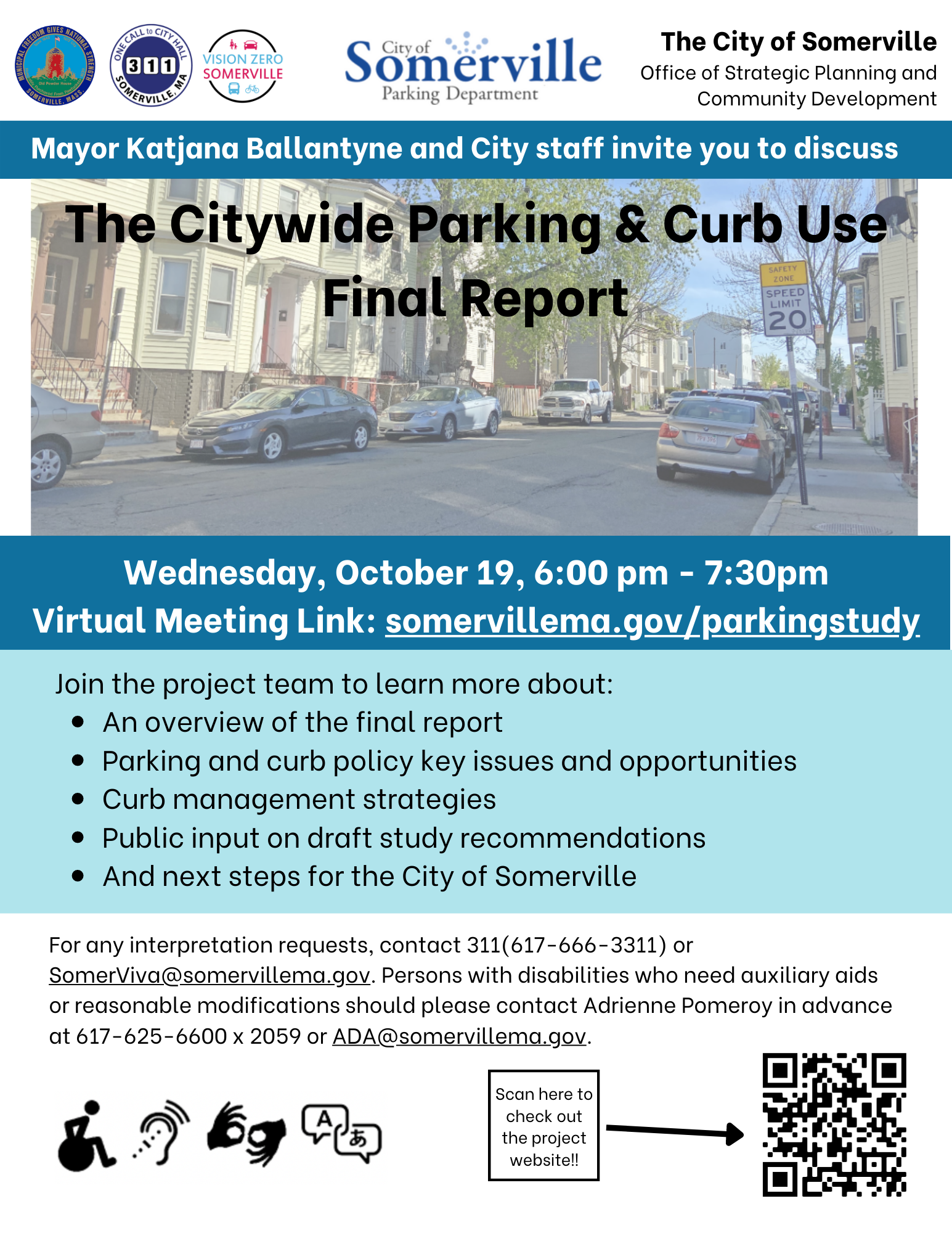 Citywide Parking & Curb Use Study | SomerVoice