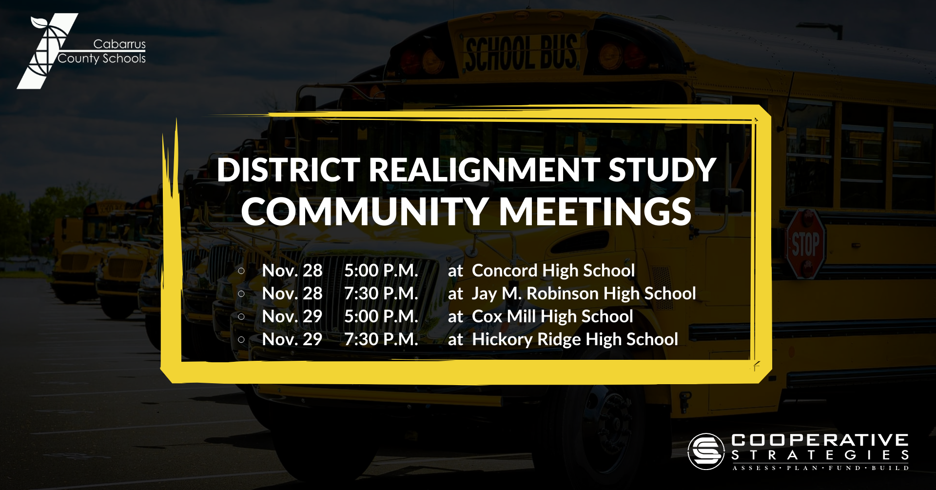 Long-Range District Realignment Study | Cabarrus County Schools
