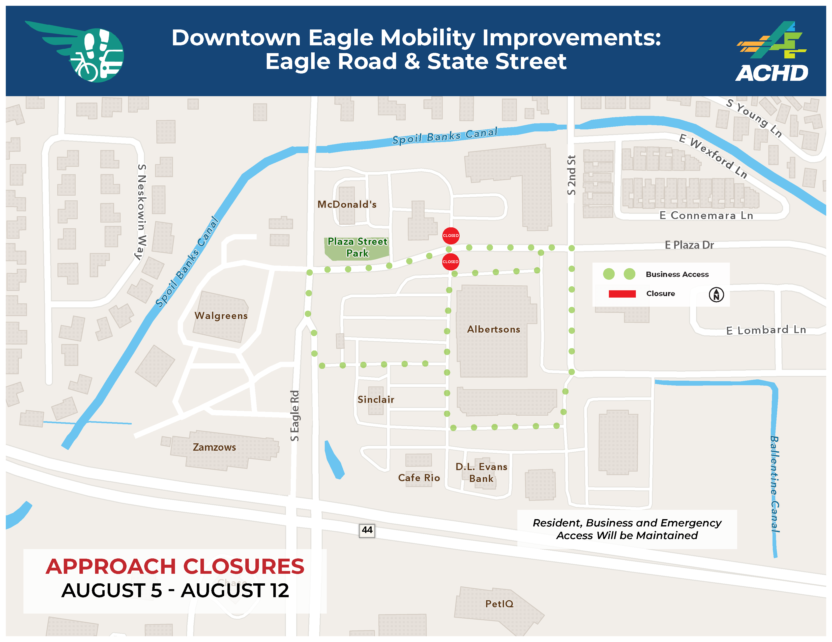 Downtown Eagle Mobility Improvements: Eagle Road and State Street ...