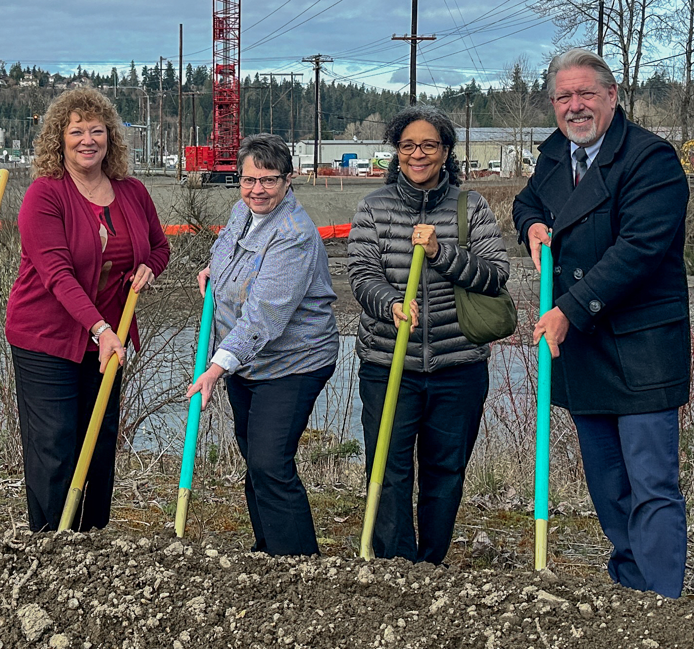 Groundbreaking Celebration | Stewart Road/8th Street White River Bridge ...