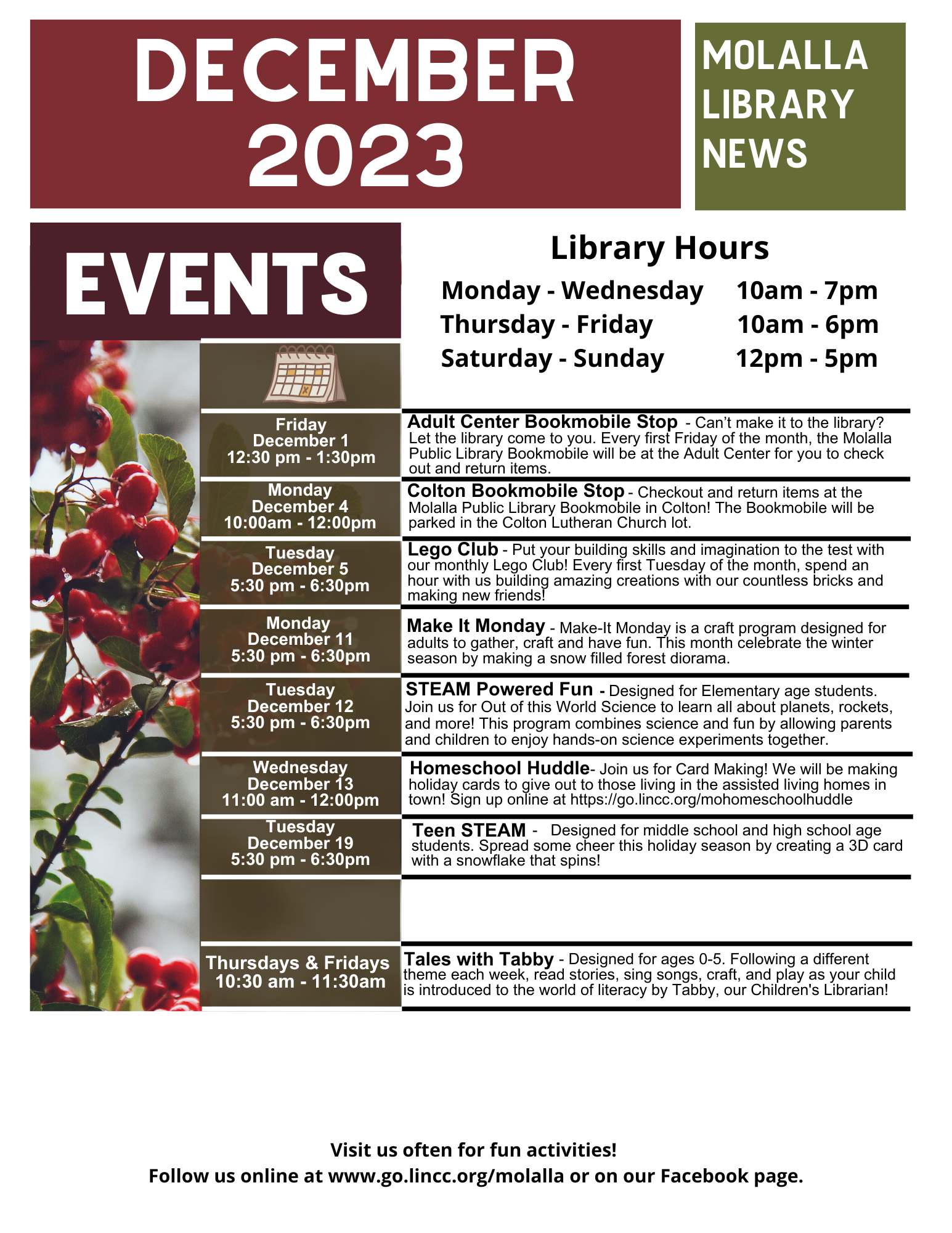 Molalla Public Library | Molalla Current