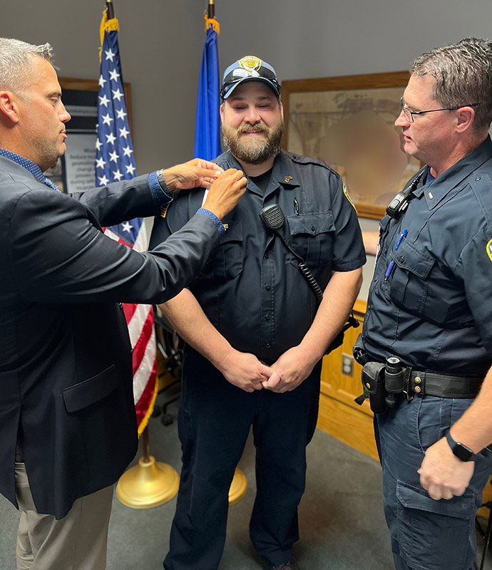 Hattenberger Promoted to Sergeant at Moose Lake | Hotline Online ...