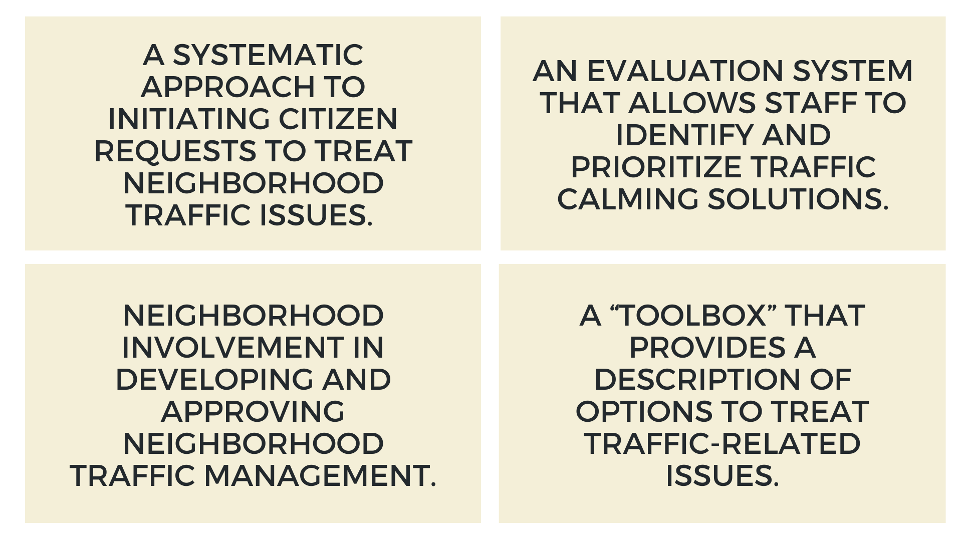 Neighborhood Traffic Management Program | City of Palm Desert