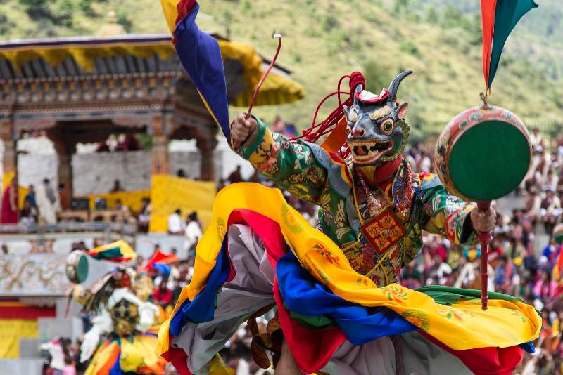 Magical Mask Dances In Bhutan » Exotic Voyages