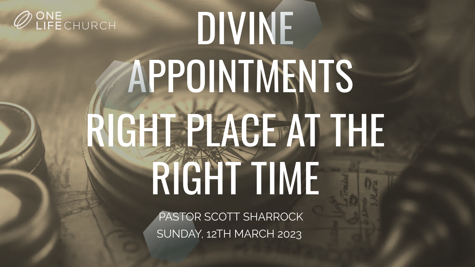 ONE Life Church | Divine Appointments - Right Place at the Right Time ...