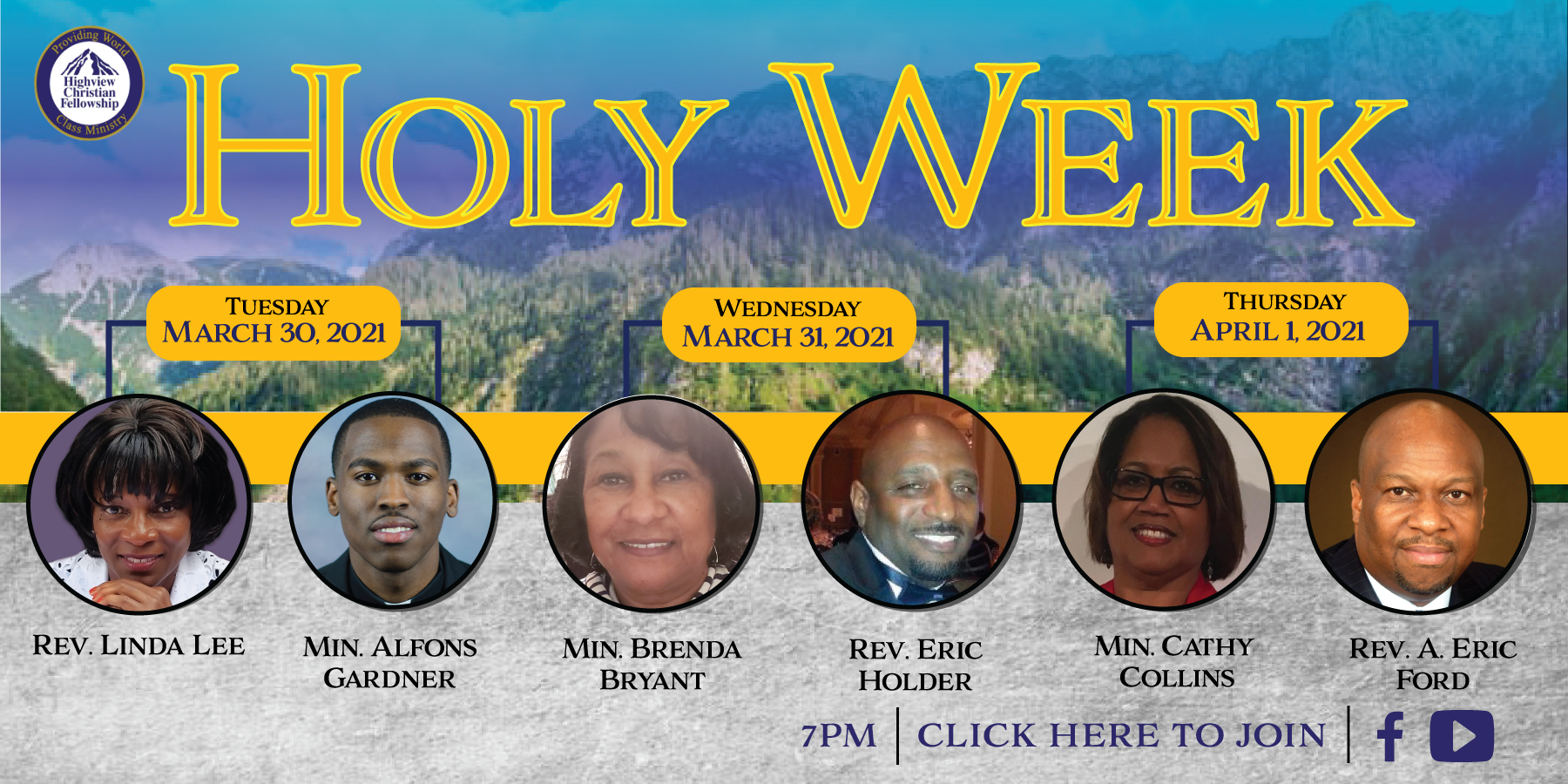 Highview Christian Fellowship | Holy Week Revival | Holy Week (Day 3)