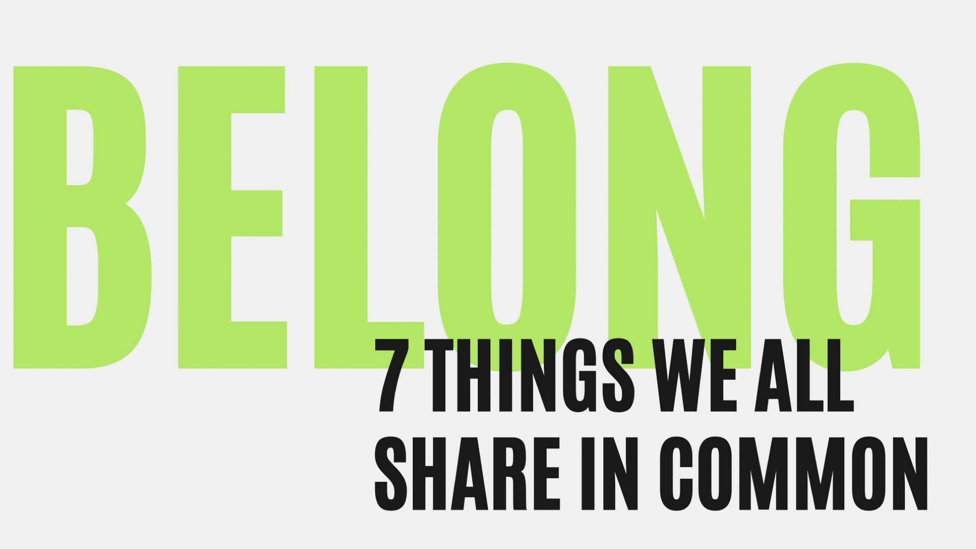 Living Spring Church | Belong | Belong - Love