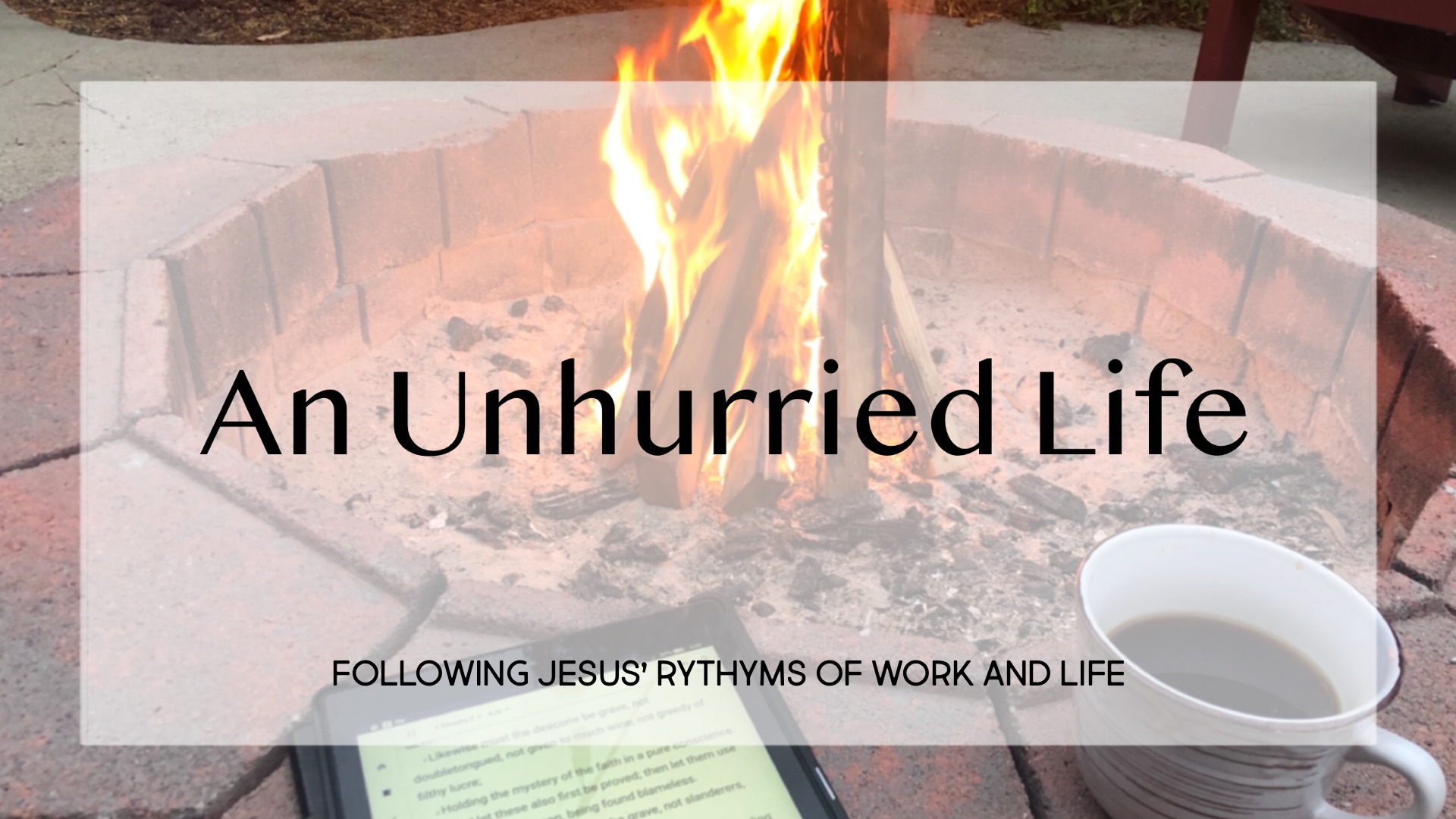 Living Spring Church | An Unhurried Life | An Unhurried Life ...