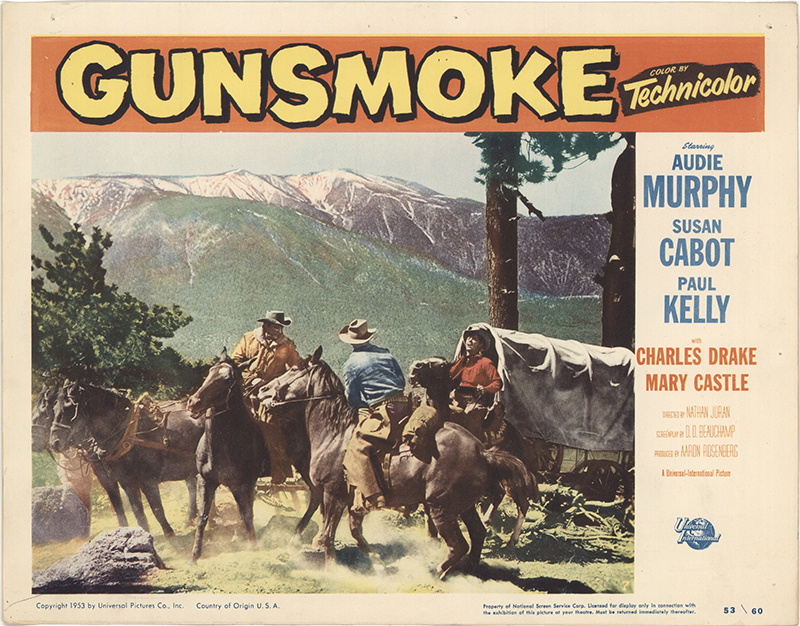 Gunsmoke 1953 Original Movie Poster Western | eBay