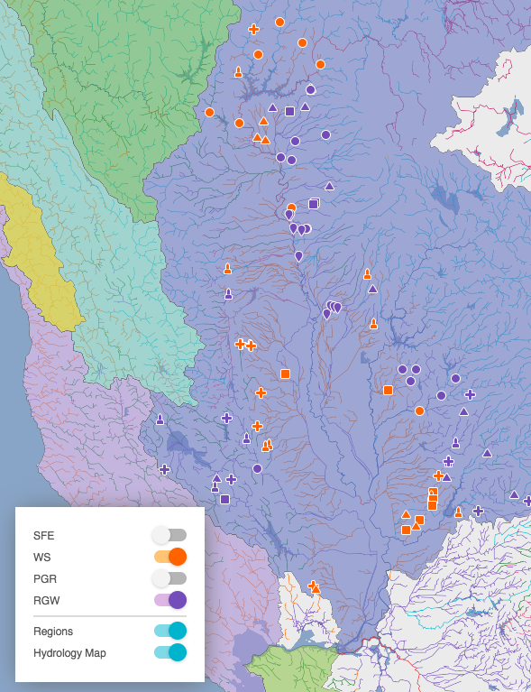 eFlows - Explore and visualize California's Hydrology, Geomorphology ...