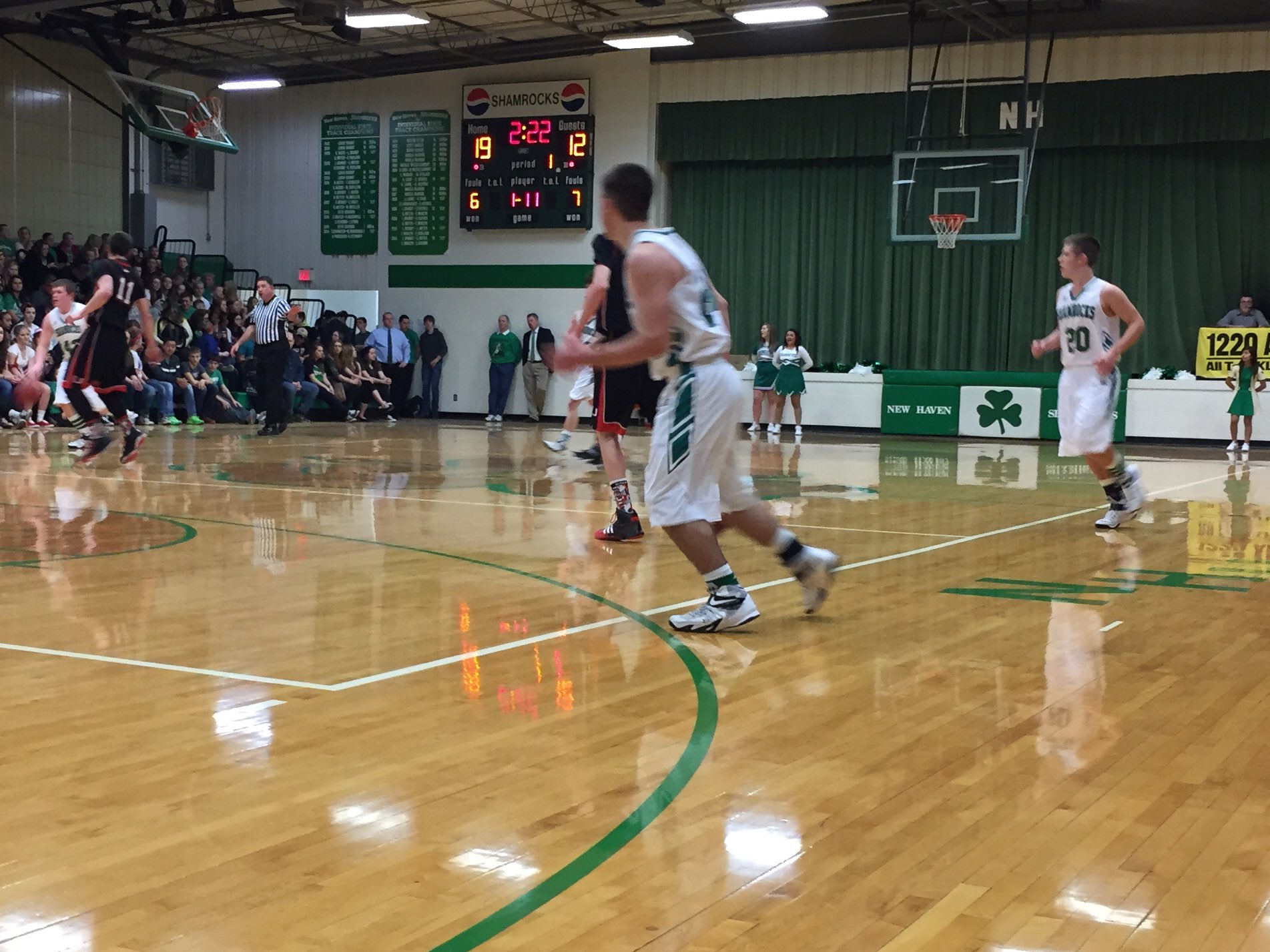 The Union Wildcats defeat the New Haven Shamrocks 74 to 44 - ScoreStream