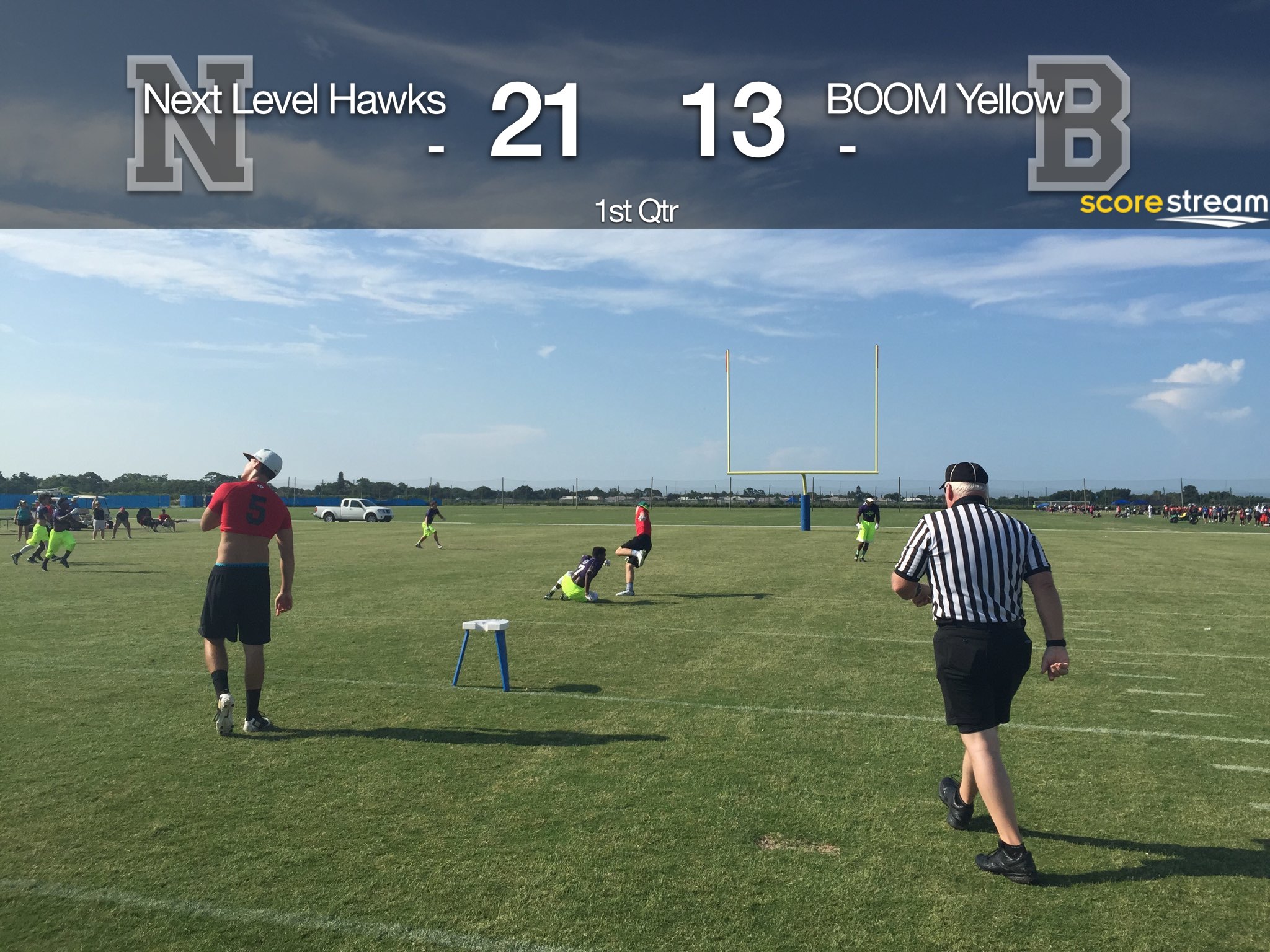 The BOOM Yellow - defeat the Next Level Nighthawks - 24 to 13 - ScoreStream