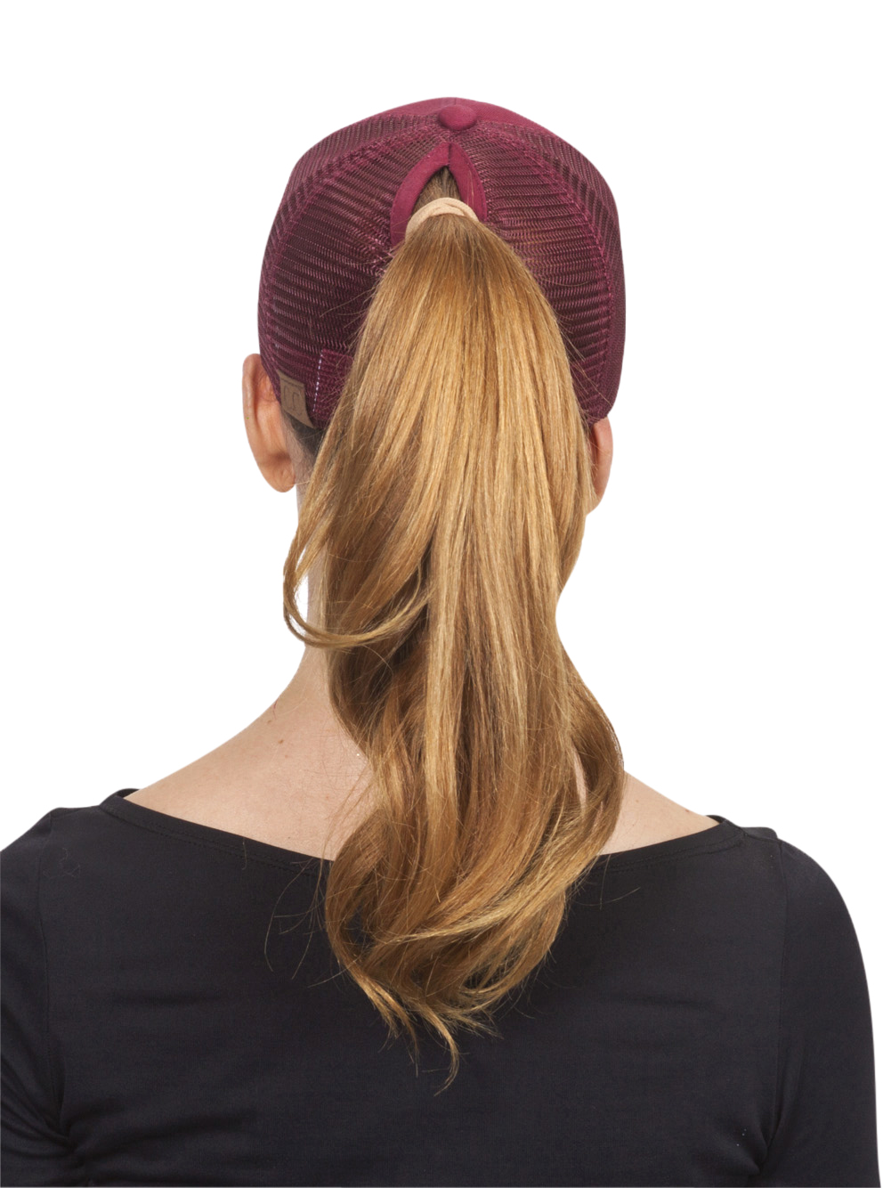 Pony Tail Outlet Mesh Adjustable Hat | eBay