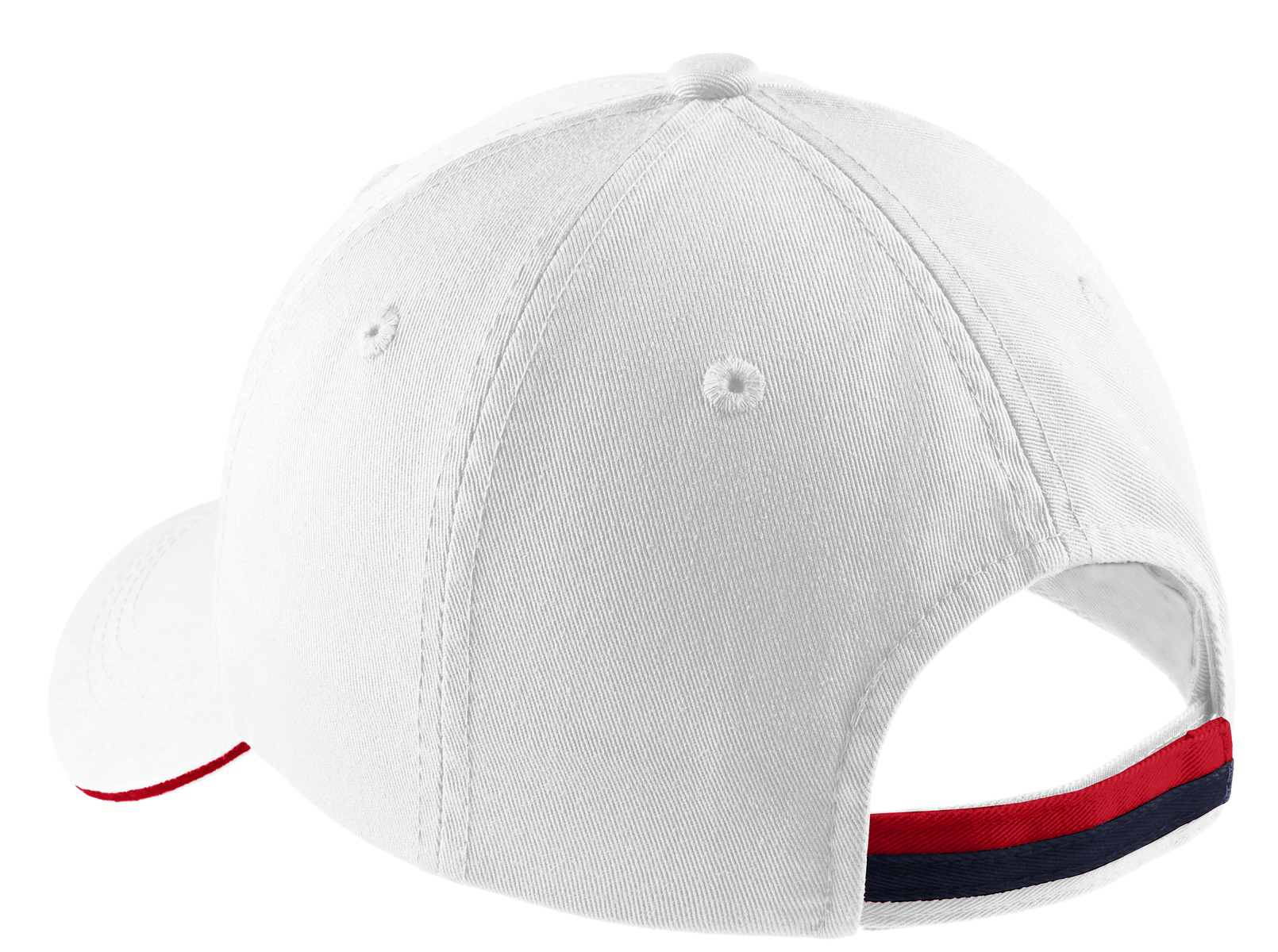 Top Headwear Sandwich Bill Cap w/ Striped Closure | eBay