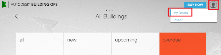如何使用Wen和Mobile Phone更改Autodesk Building Ops中的位置和移动电话号码