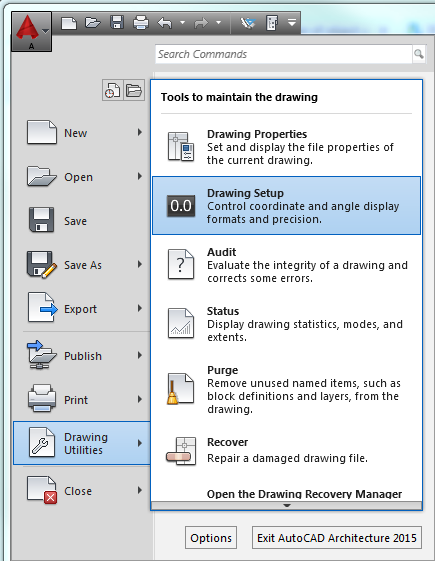 How To Adjust The Length Type For Units In An AutoCAD Architecture Or 