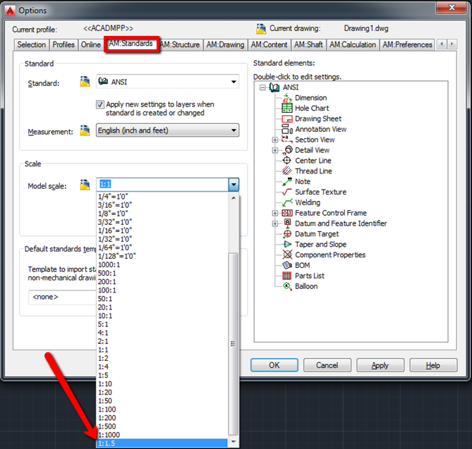 Como adicionar escalas personalizadas à lista de escalas do AutoCAD ...