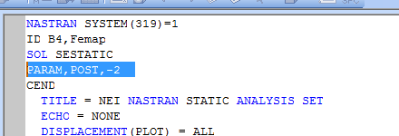 Nastran：如何输出OP2文件？