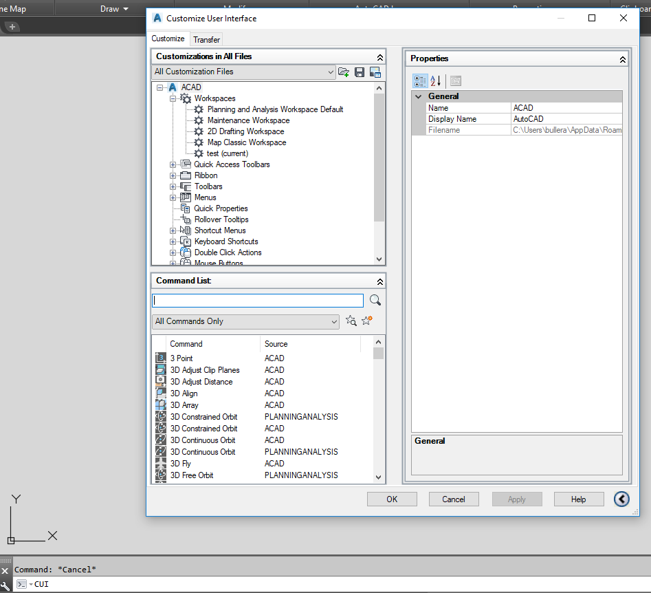 Guia de localização geográfica do AutoCAD Map 3D