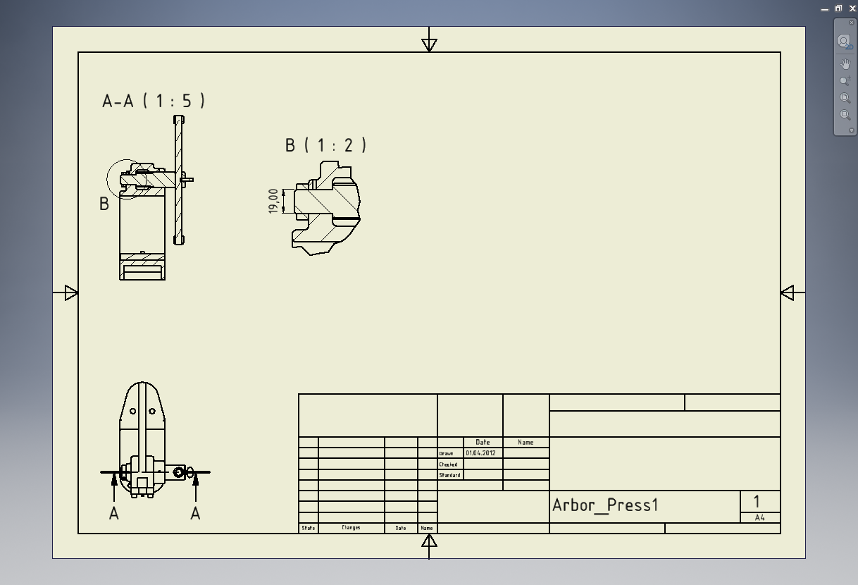 Après la mise à jour de la vue de dessin d'un ancien ensemble ...