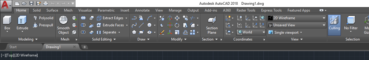 How To Turn The Ribbon On And Off In AutoCAD AutoCAD 2019 Autodesk 
