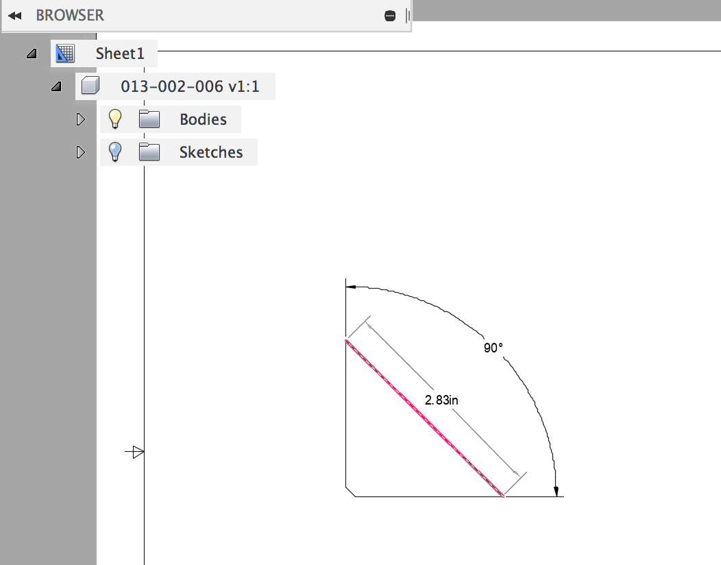 Les dimensions angulaires indiquent les unités de longueur dans les ...
