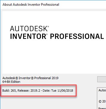 在Inventor 2019中使用Rebuild All后，已迁移的零件将从画布中消失