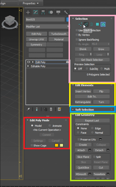 Personalice las secciones de despliegue en el Panel de Comando de 3ds Max | 3ds Max 2019 ...
