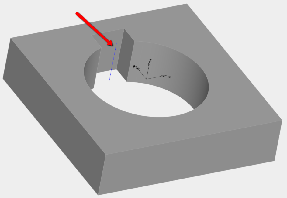 Cómo abordar un chavetero en un documento de fresado en FeatureCAM