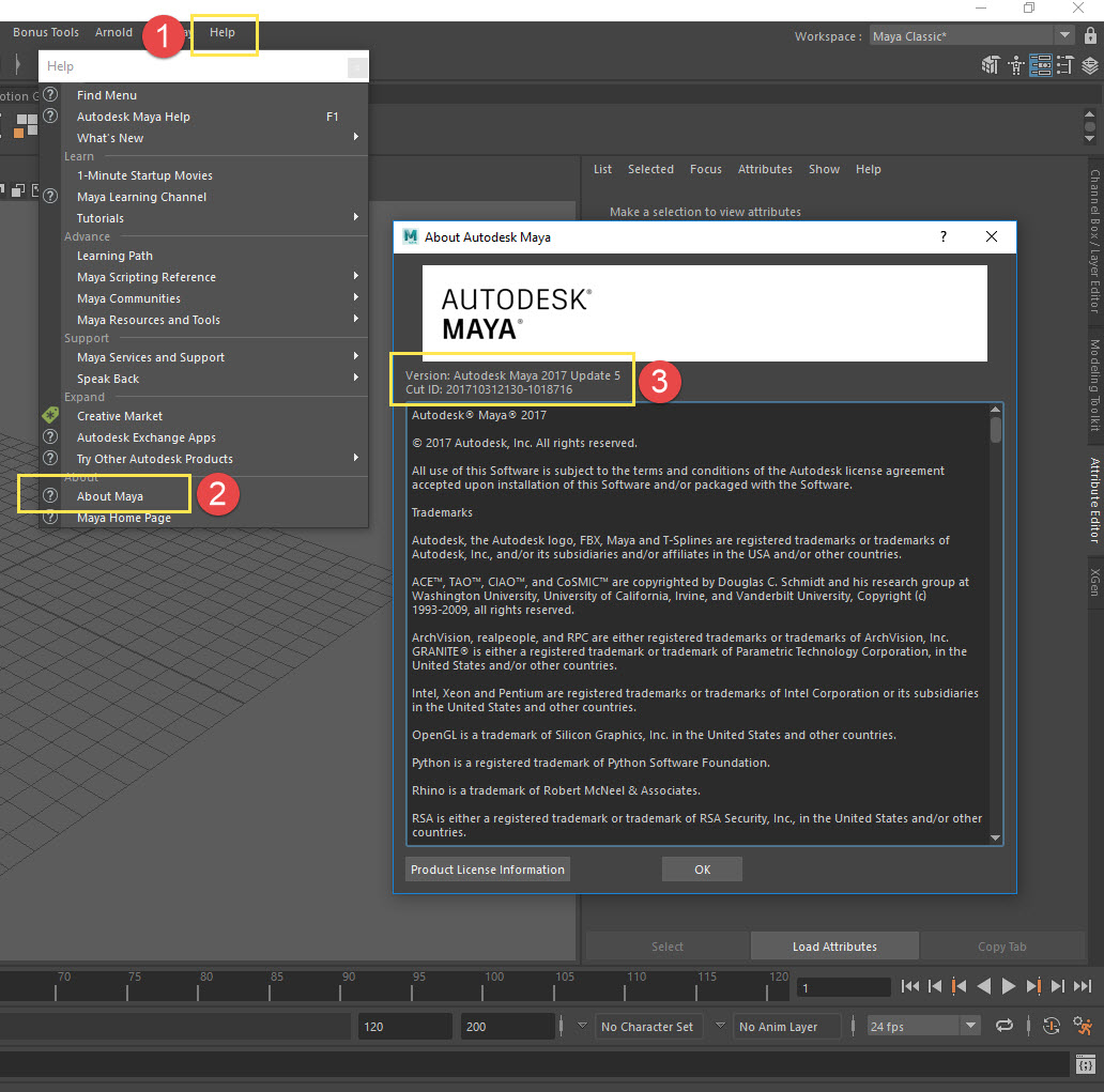 Outliner está vacío en Maya 2017