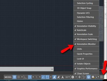 Cómo personalizar la barra de estado en AutoCAD