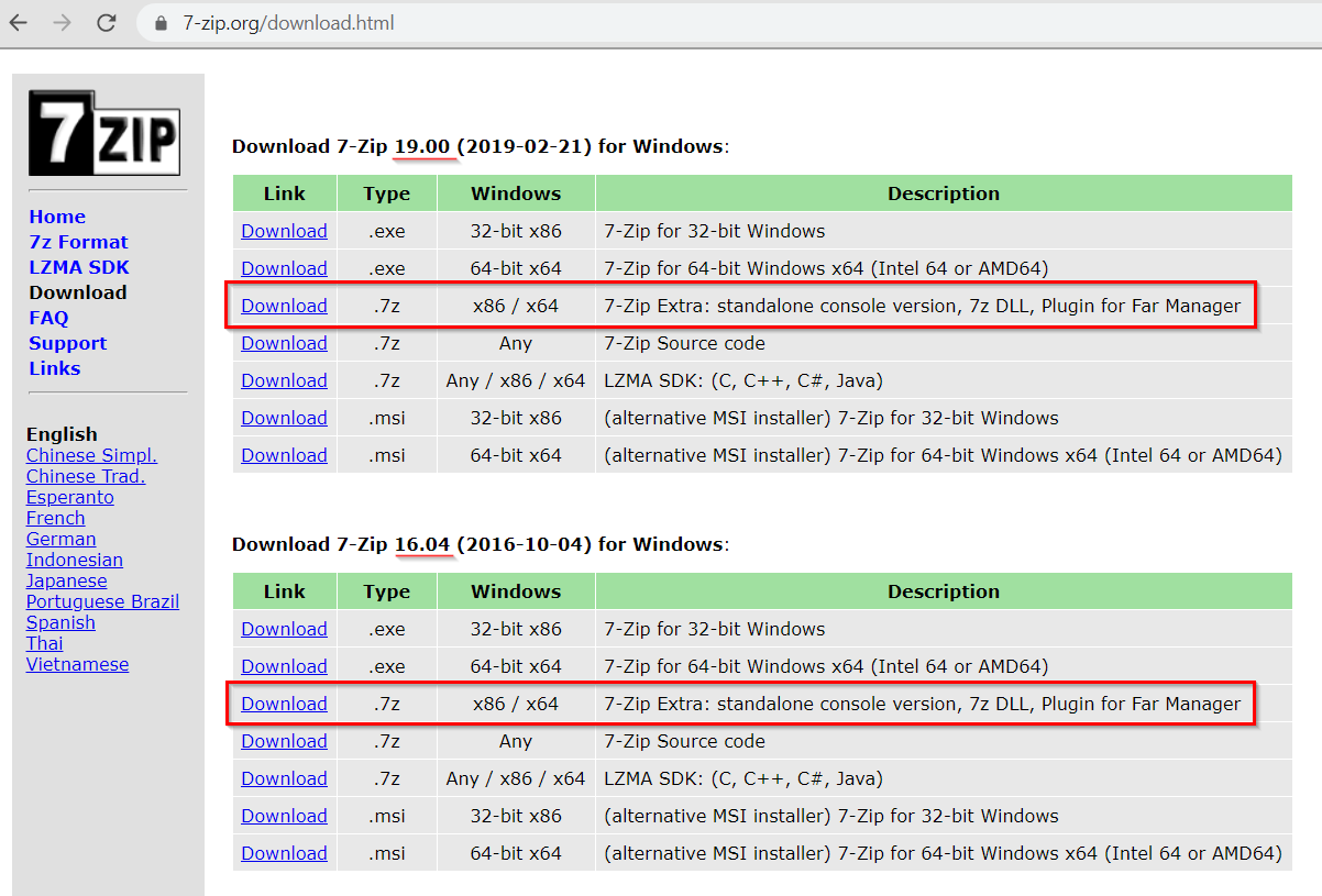 如何设置7-Zip关联以在AutoCAD Electrical中发布项目