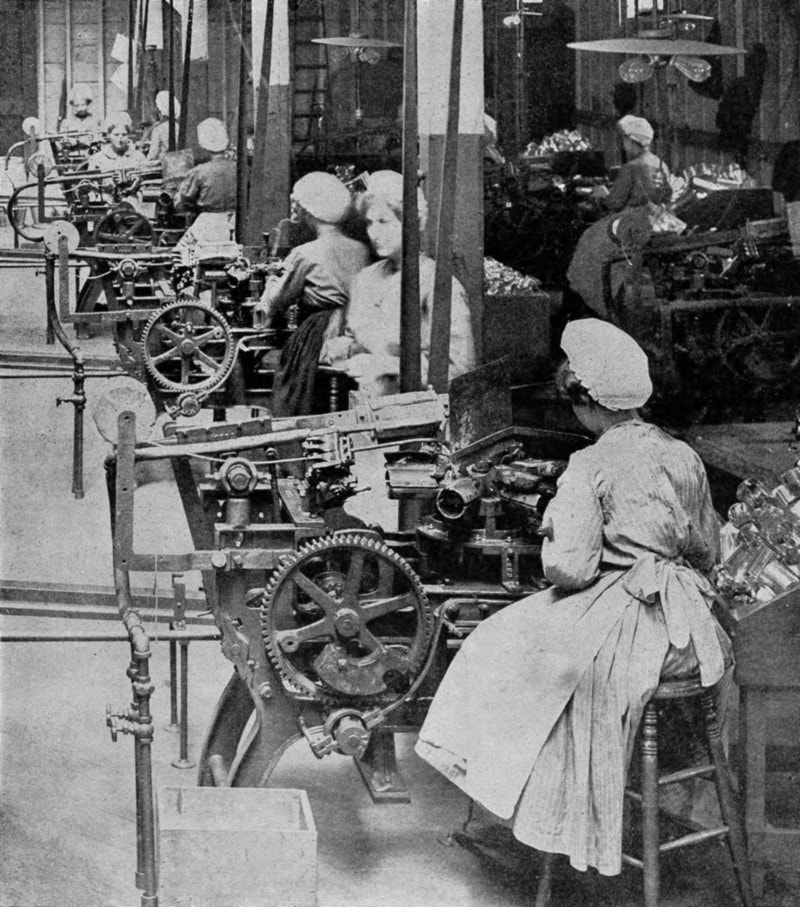 Vintage work crew photos